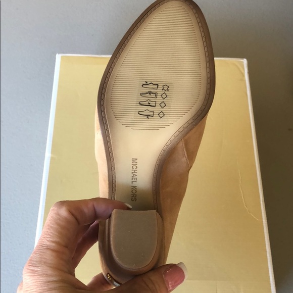 Michael Kors | Shoes | Michael Kors Braden Cashew Closed Toe Booties ...